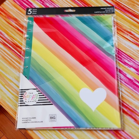 The Happy Planner | Office | Brand New Happy Planner Big Pocket Folders ...